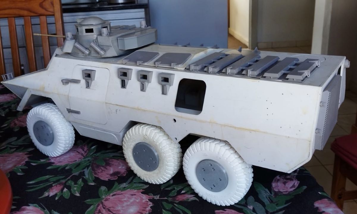 WarWheels.net - 1/10 Scratchbuilt Ratel 20 IFV Model Photos